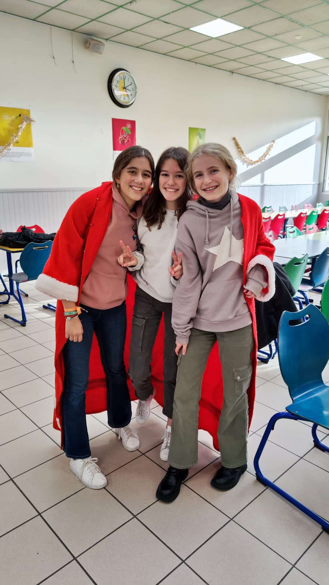 Décoration du self - La Salle Saint-Bernard à Bayonne