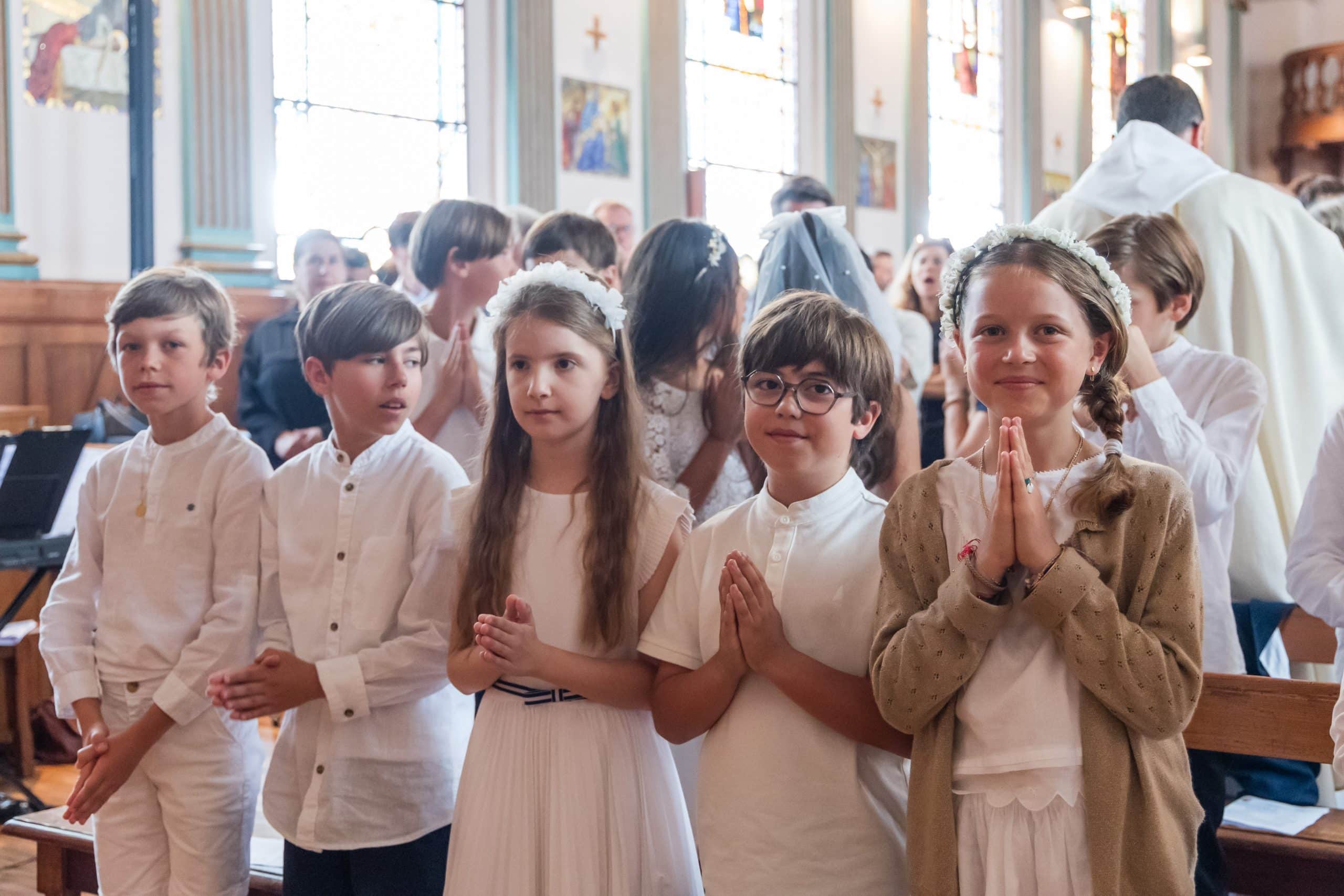 Célébrations de la 1er communion - La Salle Saint-Bernard à Bayonne